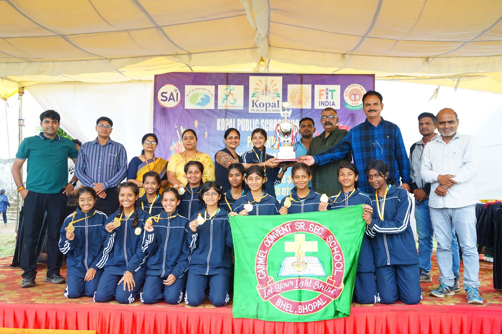 Bhopal: Carmel Convent Shines in Under-19 Kho-Kho Championship – Indian ...